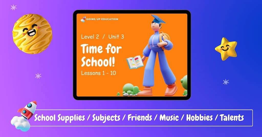 Level 2 Unit 3 - ESL Curriculum - Going Up ESL