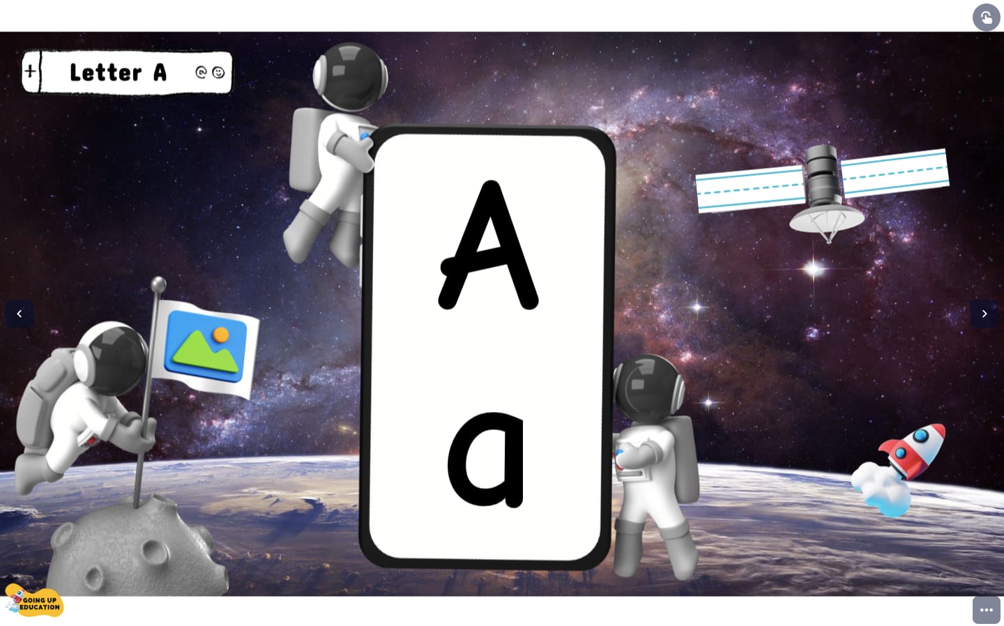 Upgraded Interactive English Alphabet Lessons - Going Up ESL